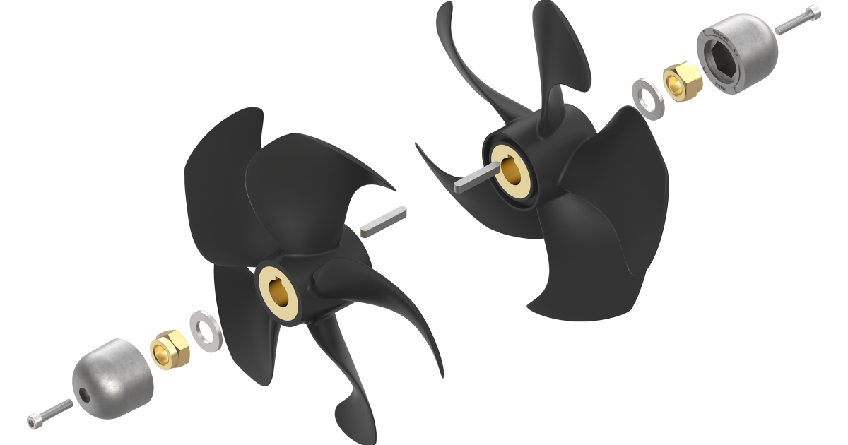 Propeller upgrade kit Q-Prop™ SP155/200/HYD220 - Sleipner Group